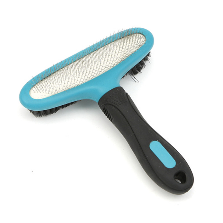 Double-sided Slicker Brush • Grooming helps keep coats in good condition